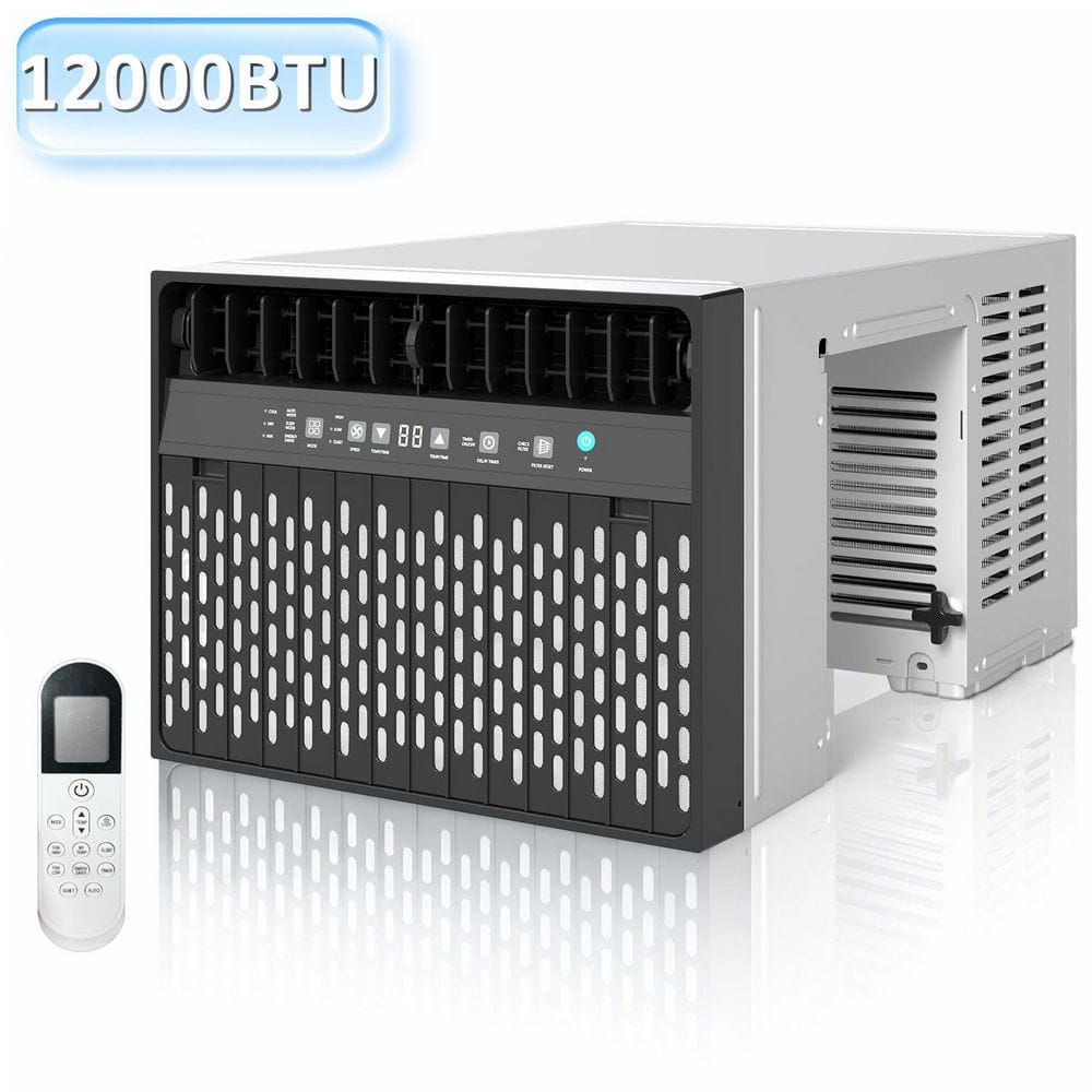 TMWINGS 12000 (8100 DOE) BTU ASHRAE Window Air Conditioner with 6 Modes ...