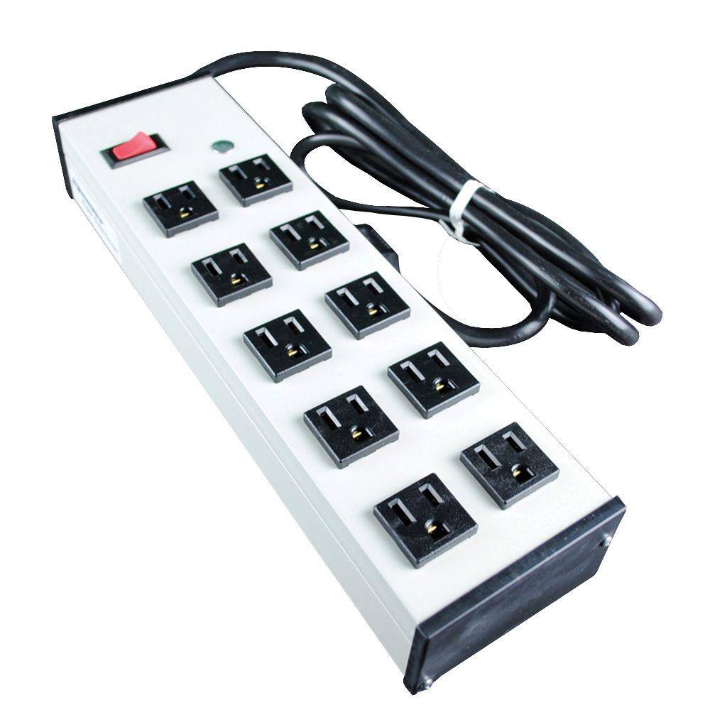Reviews for Legrand Wiremold 10-Outlet 15 Amp Compact Power Strip with ...