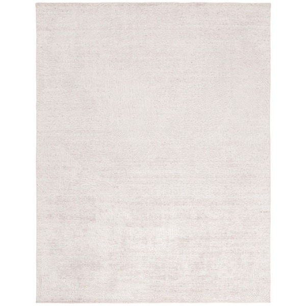 SAFAVIEH Mirage 8 ft. x 10 ft. Beige Distressed Wavy Area Rug MIR524B-8 ...