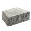 4 in. x 12 in. x 7 in. Gray Concrete Cottage Stone Flat Face Natural ...