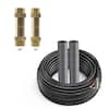 MRCOOL DIY 3/8 in. x 5/8 in. Brass Couplers with 50 ft. of ...