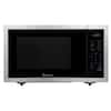 Magic Chef 0.9 cu. ft. Countertop Microwave in Stainless Steel with ...