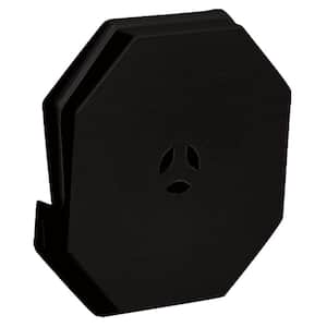 Builders Edge 6.625 in. x 6.625 in. #117 Bright White Surface Universal ...