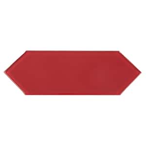 Giorbello Subway Ruby Red 3 in. x 9 in. Glass Tile Sample G3922-SMPL ...