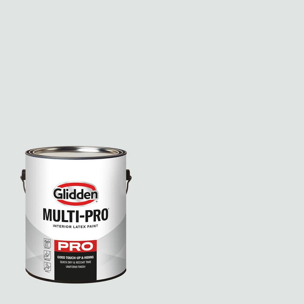 Glidden Multi-Pro 1 gal. PPG1036-1 Gray Glimpse Ultra Flat Interior ...