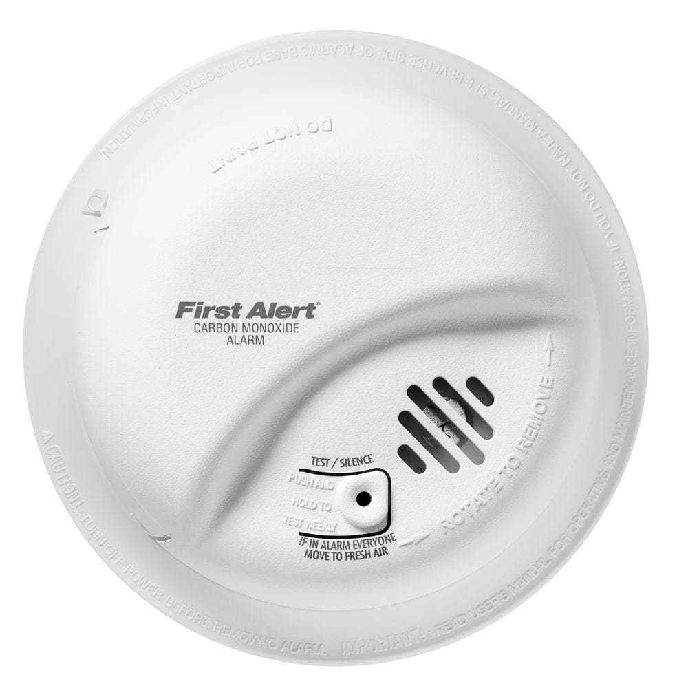 First Alert Hardwired Interconnect Carbon Monoxide Alarm with Battery ...