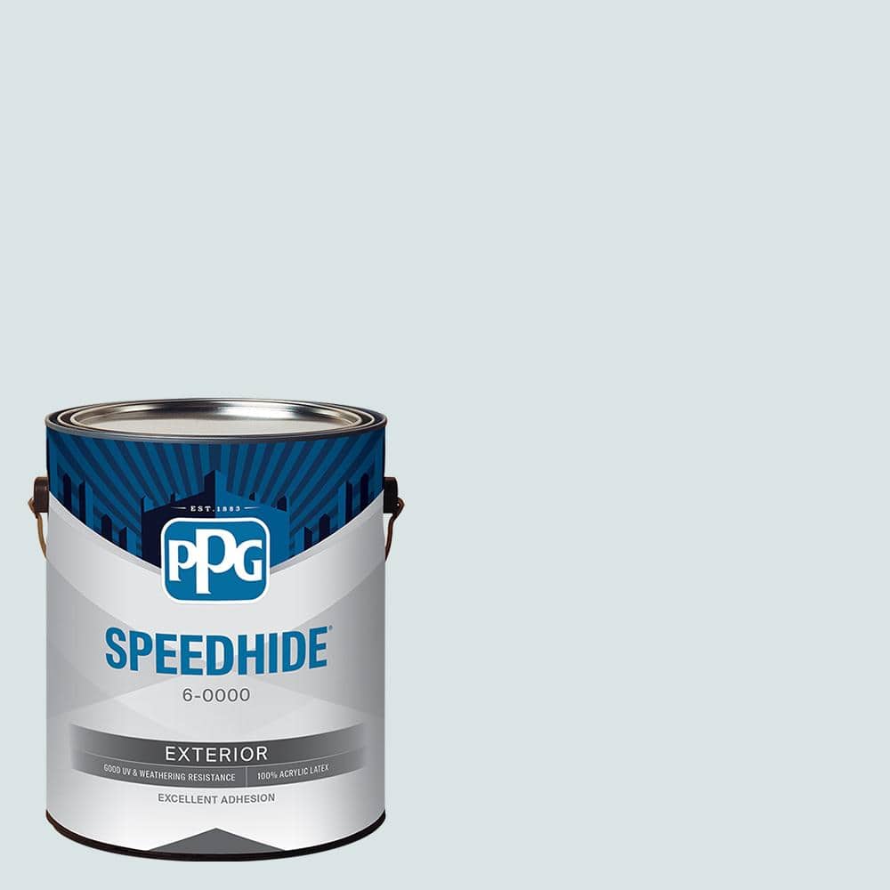 Reviews for SPEEDHIDE 1 gal. Alpine Blue PPG1149-1 Satin Exterior Paint ...
