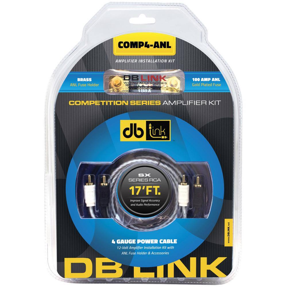 DB Link Competition Amp Installation Kit COMP4-ANL - The Home Depot