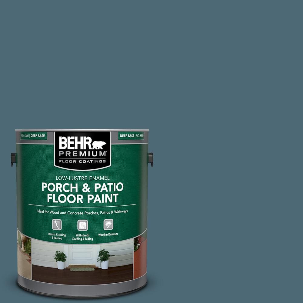 BEHR PREMIUM 1 gal. #S470-6 Shipwreck Low-Lustre Enamel Interior ...