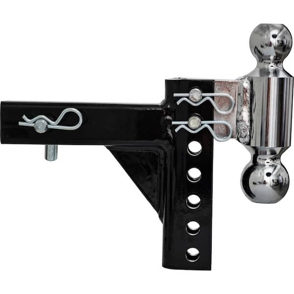 BUYERS PRODUCTS Adjustable Dual Ball Hitch with 2 in. and 2-5/16 in ...