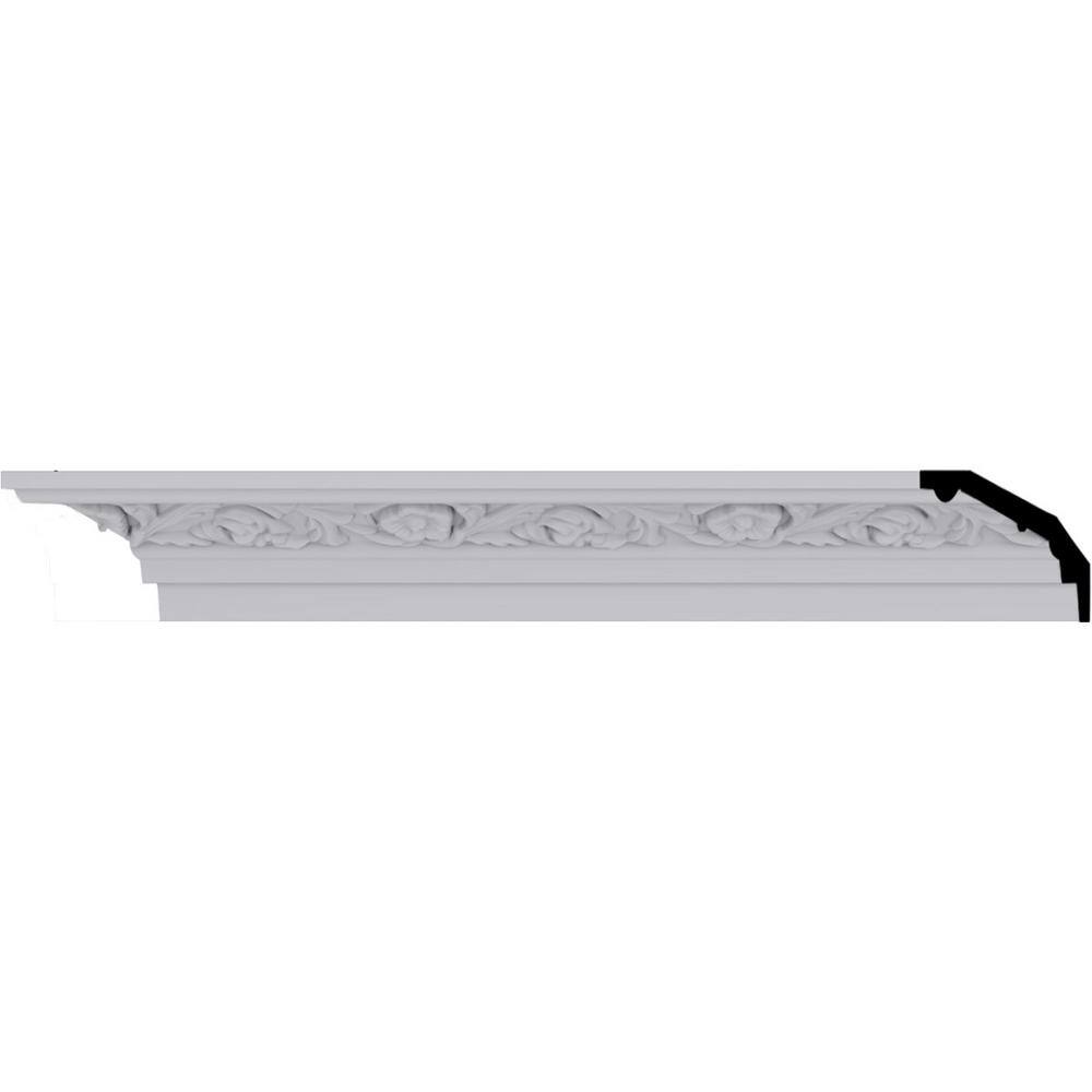 Ekena Millwork SAMPLE - 2-1/8 in. x 12 in. x 3-3/8 in. Polyurethane ...