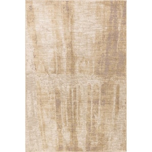 RUGS USA Eulalie Contemporary Abstract Green 4 ft. x 6 ft. Patio Rug ...