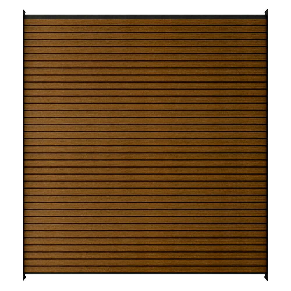 NewTechWood UltraEasy Fencing 6 ft. H x 6 ft. W Brazilian Ipe Wood ...