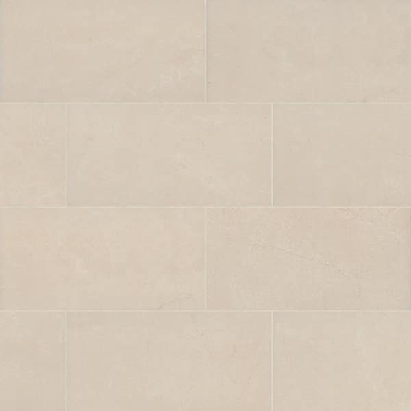 MSI Coastal Drift 12 in. x 24 in. Glossy Ceramic Sandstone Look Floor ...