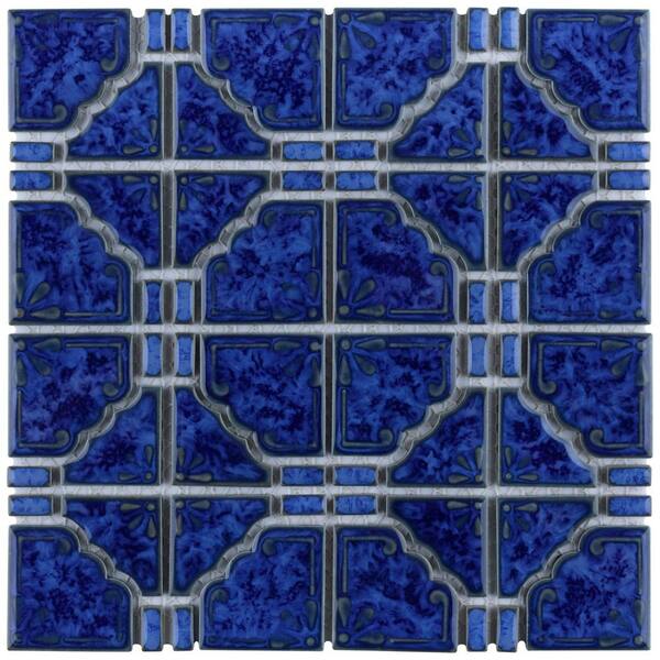Sculpting & Forming SAFFIRE Blue SUN Ceramic Mosaic Tile SB Craft ...