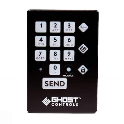 GHOST CONTROLS Premium 5-Button Remote Transmitter for Ghost Controls Automatic Gate Opener ...
