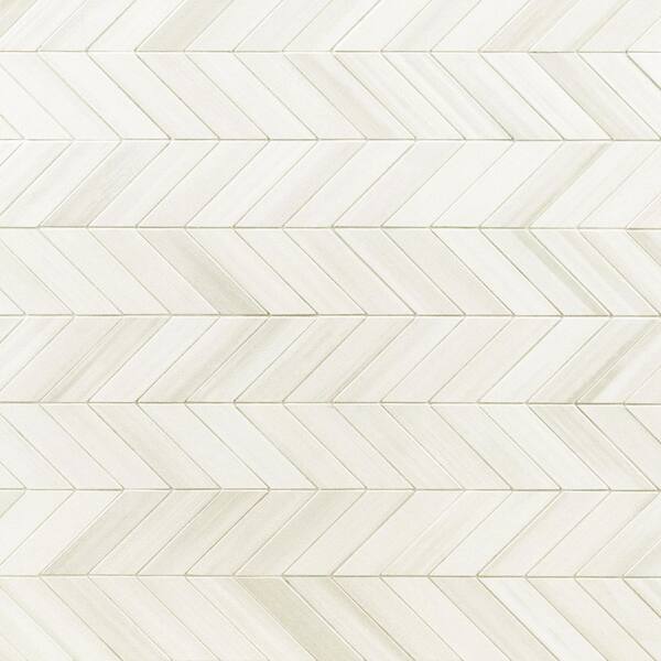 MSI Take Home Tile Sample - Water Color Bianco 4 in. x 4 in. Matte ...