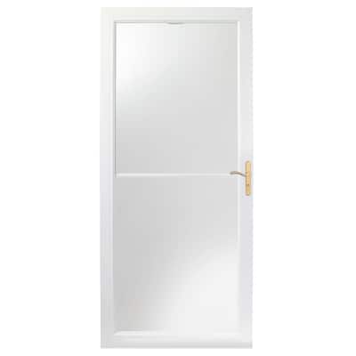 White - 30 x 80 - Storm Doors - Exterior Doors - The Home Depot