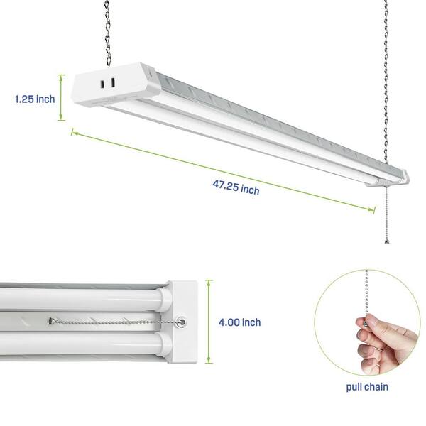 Diamond Plate Fluorescent Light