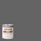 Rust-Oleum Stops Rust 1 qt. Low VOC Protective Enamel Gloss Smoke Gray ...