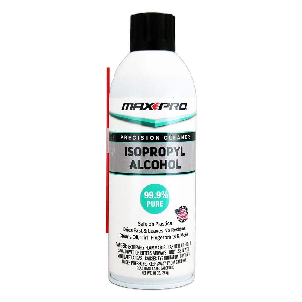 Max Pro 10 oz. Isopropyl Alcohol Precision All-Purpose Cleaner ISO-3467 ...
