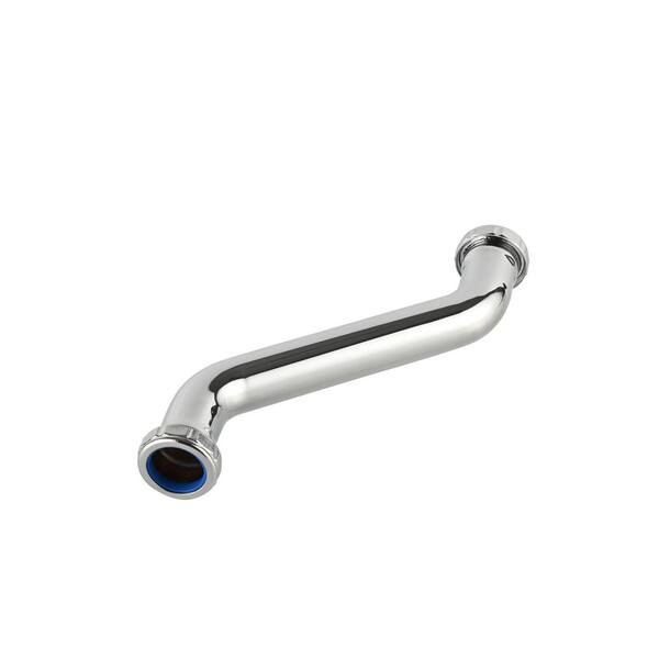 Everbilt 1-1/4 in. 20-Gauge Brass Double Slip-Joint Sink Drain Pipe ...