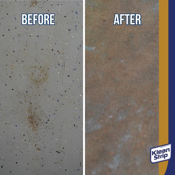 Klean-Strip 1 Gal. Liquid Concrete Stripper for Stripping Paint, Epoxy, Stains and Sealers from ...