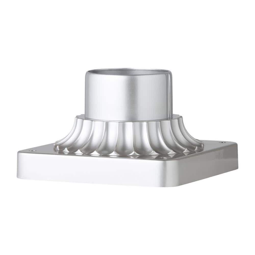 Generation Lighting 3 in. Painted Brushed Steel Outdoor Die-Cast ...