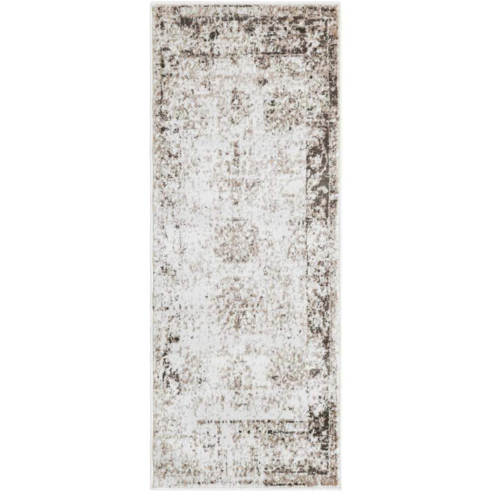 Unique Loom Sofia Casino Beige 2 ft. x 5 ft. 1 in. Area Rug 3193448 ...