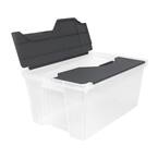 Hefty 18 qt. Storage Bin HFT-7160010665666 - The Home Depot