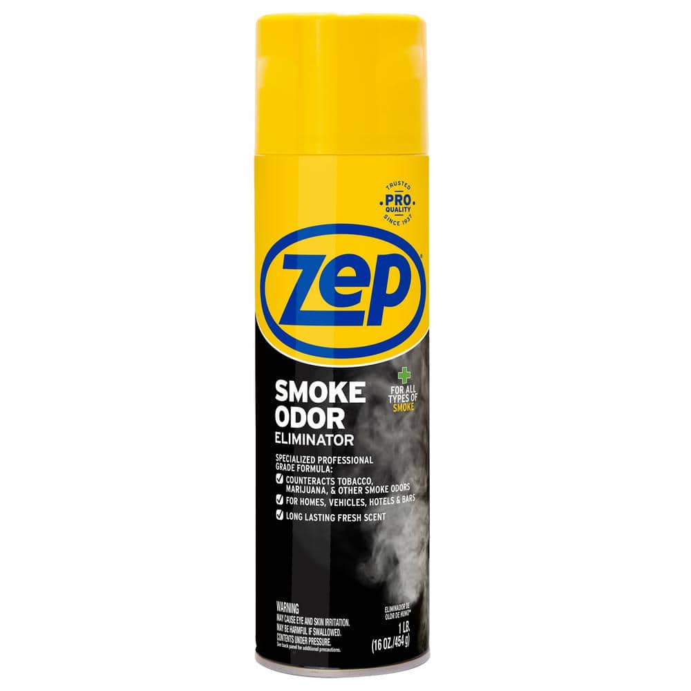 ZEP 16 oz. Smoke Odor Eliminator Air Freshener Spray ZUSOE16 The Home Depot