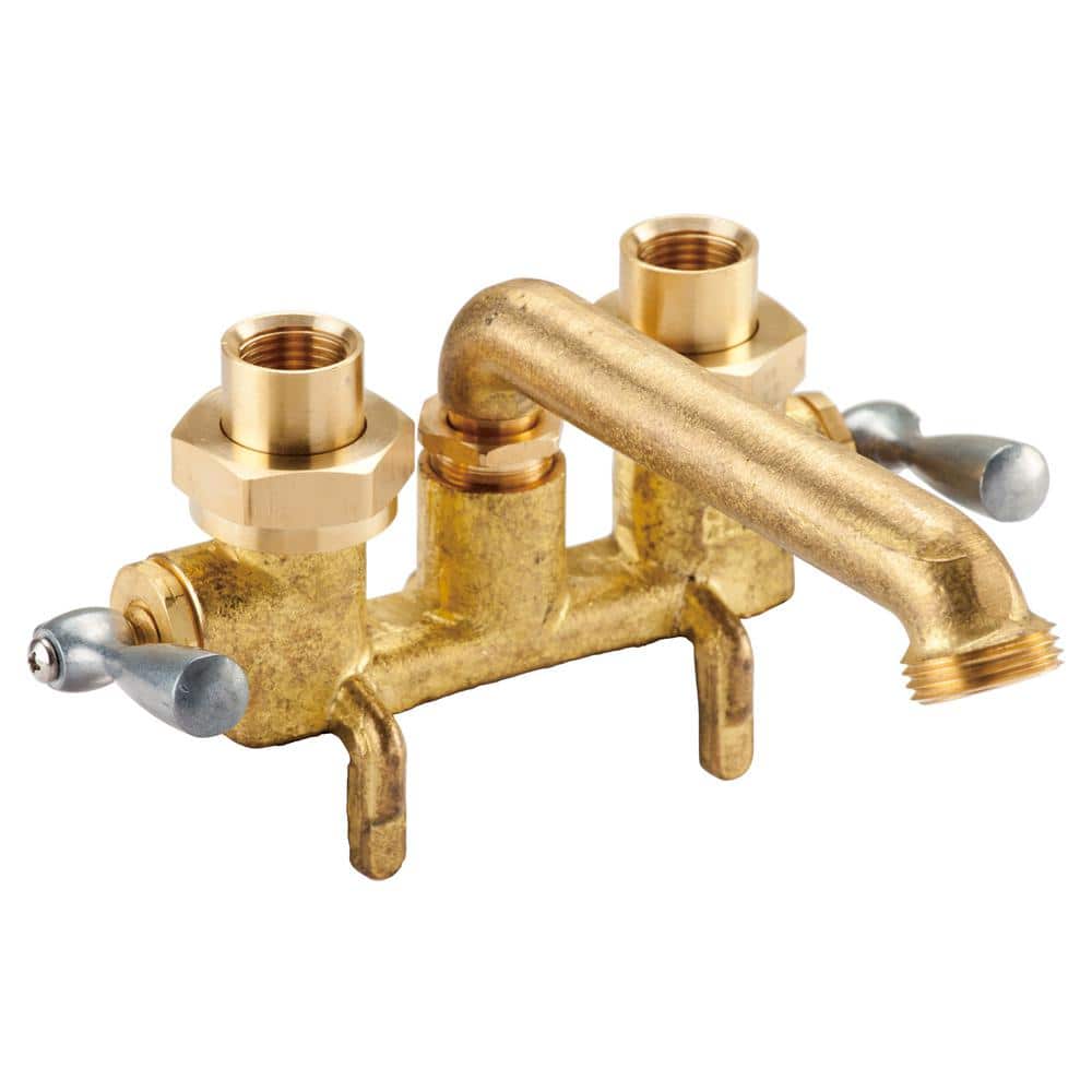 Gerber Gerber Classics 2-Handle Laundry Utility Faucet in Rough Brass ...