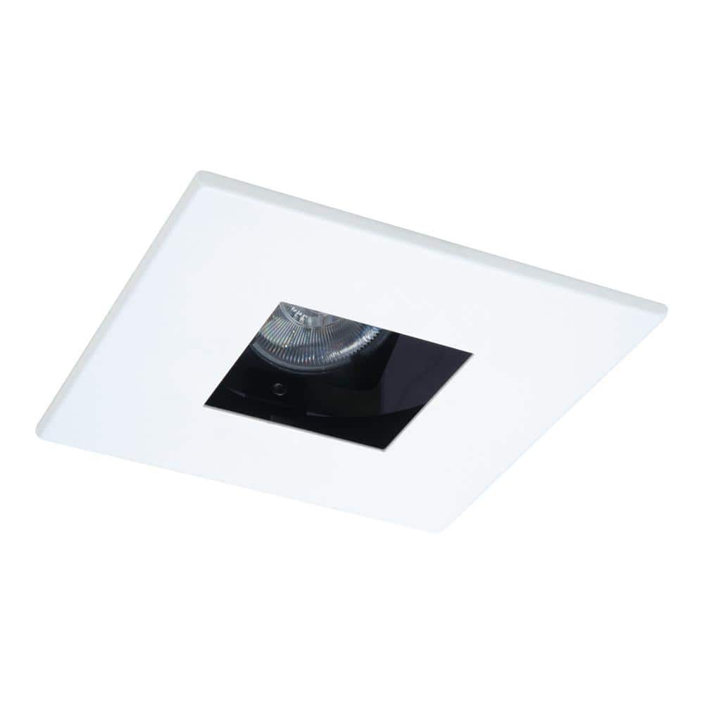 HALO Halo E44 4in. Metal White Square Pinhole Recessed Trim 1484MW ...
