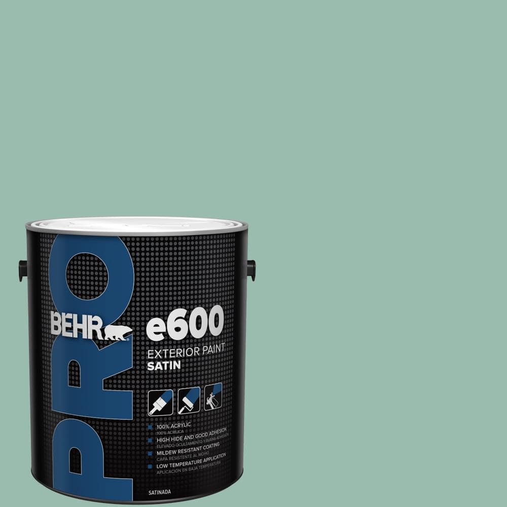 BEHR PRO 1 gal. #M430-4 Sunstone Satin Exterior Paint PR64001 - The ...