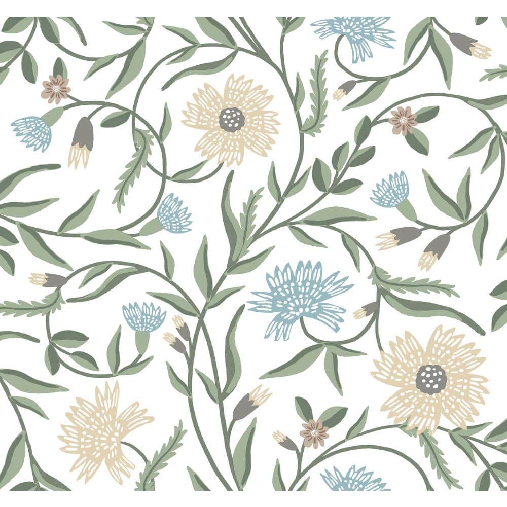 Reviews for RIFLE PAPER CO. Aster White Green Matte Non-Pasted ...