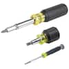 Klein Tools Multi-Bit Screwdriver and Nut Driver Tool Kit, 3-Piece ...