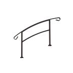 US Door and Fence Aluminum Handrail for 4 Steps Copper HRFS4COP - The ...