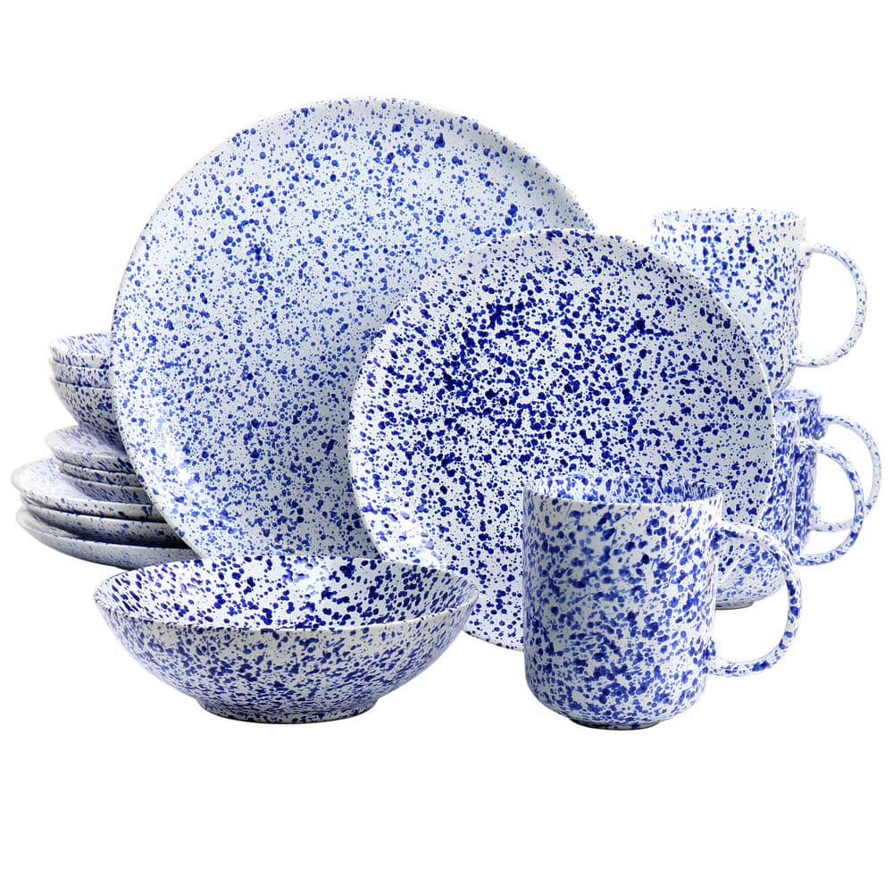 MARTHA STEWART Martha Stewart 16 Piece Stoneware Dinnerware Set in ...