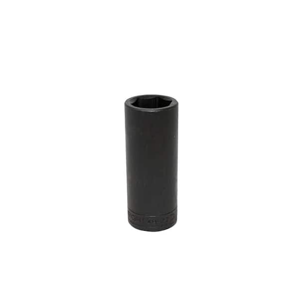 Wright Tool 1/2 in. Drive 6-Point 22 mm Metric Deep Impact Socket 49-22MM