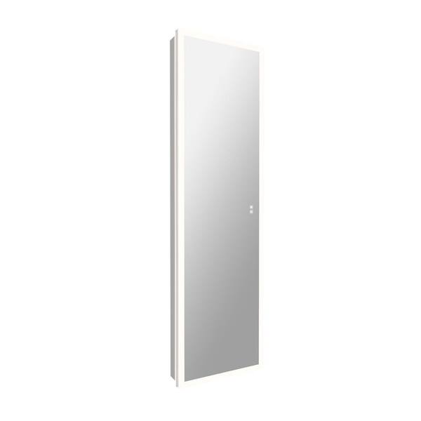 Modland Hans 20 in. W x 70 in. H Rectangular Recessed or Surface-Mount ...