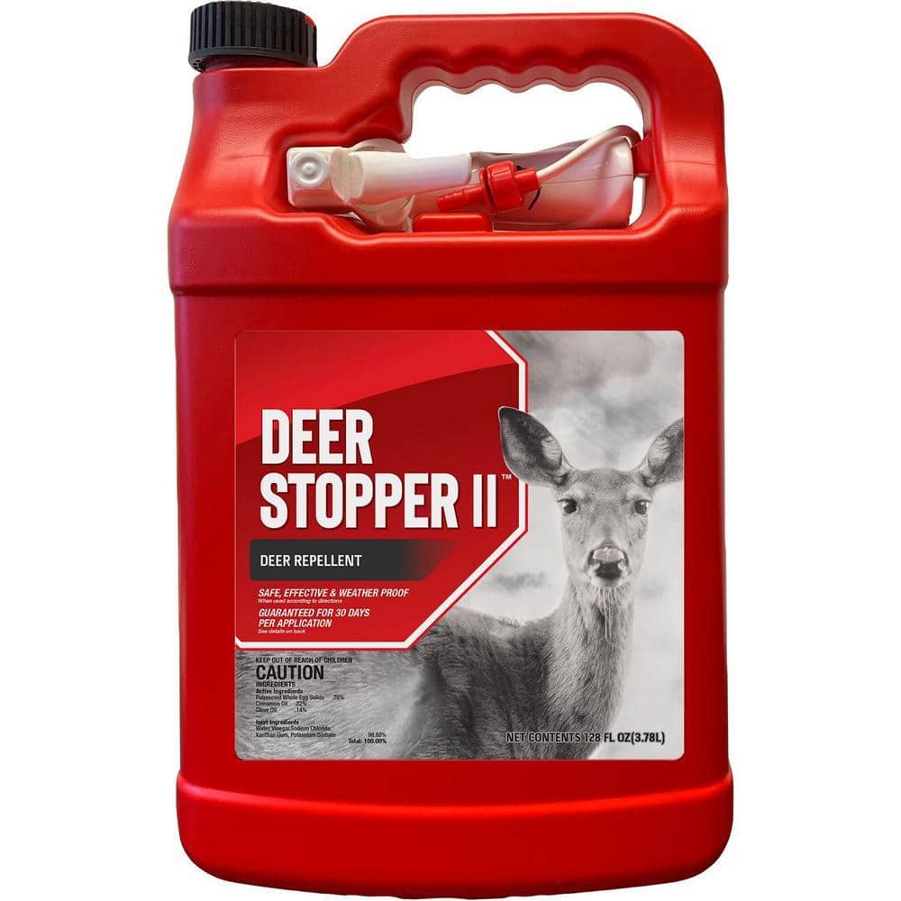 ANIMAL STOPPER Deer Stopper II Animal Repellent, Gallon Ready-to-Use ...
