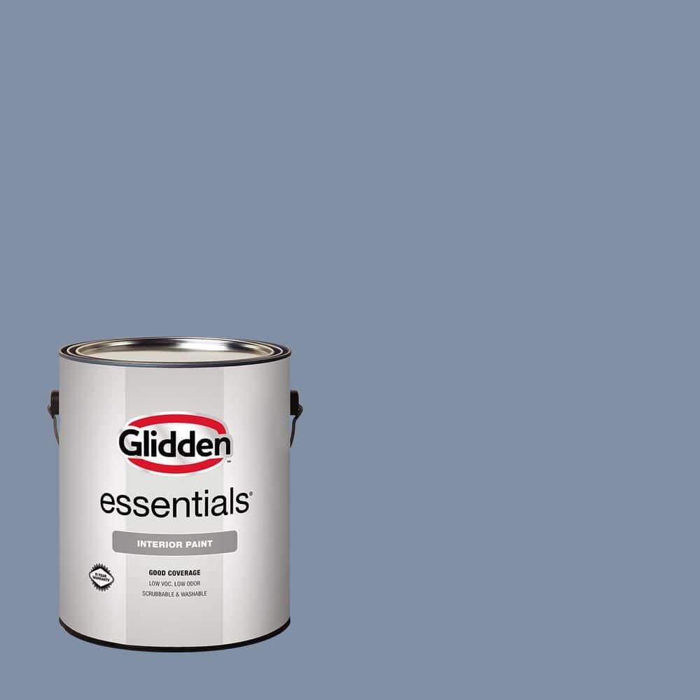 Glidden Essentials 1 gal. PPG1164-5 Blueberry Muffin Eggshell Interior ...