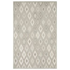AVERLEY HOME Tudor Beige 7 ft. x 10 ft. Geometric Lattice Diamonds ...