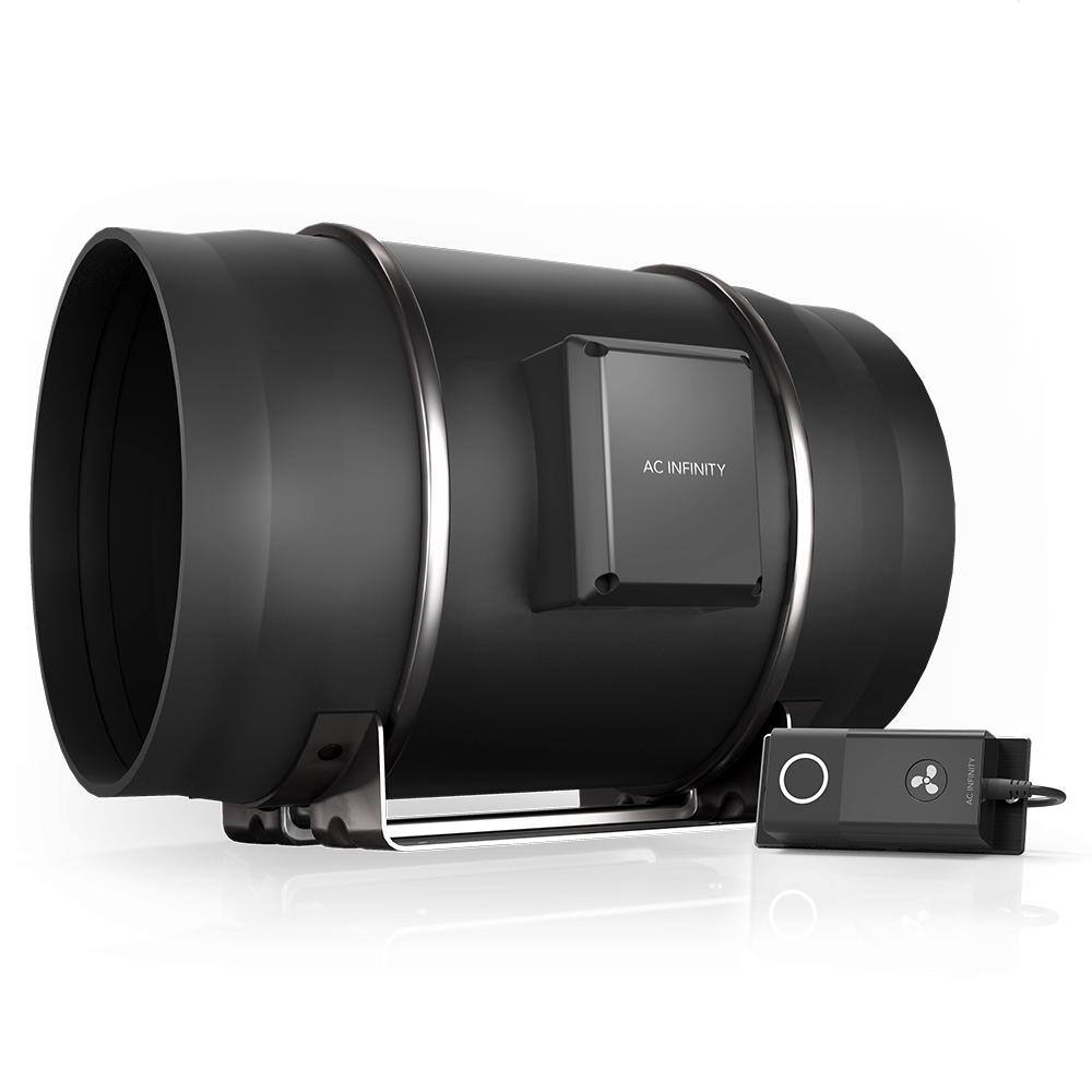 AC Infinity Cloudline S10 Quiet 10 in. Inline Duct Fan Speed Controller ...