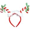 Amscan 13 in. x 10 in. Candy Cane Christmas Headband (3-Pack) 318810 ...