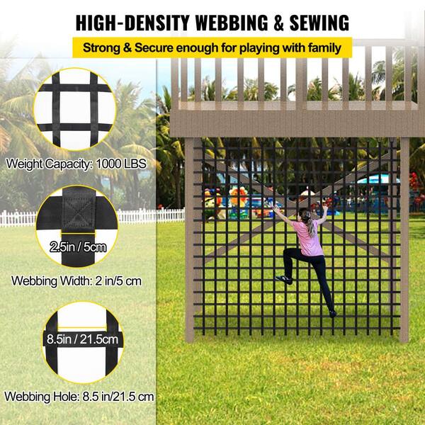 Cargo Net Climbing Outdoor 12 x 12 ft. Playground | Ubuy Nepal