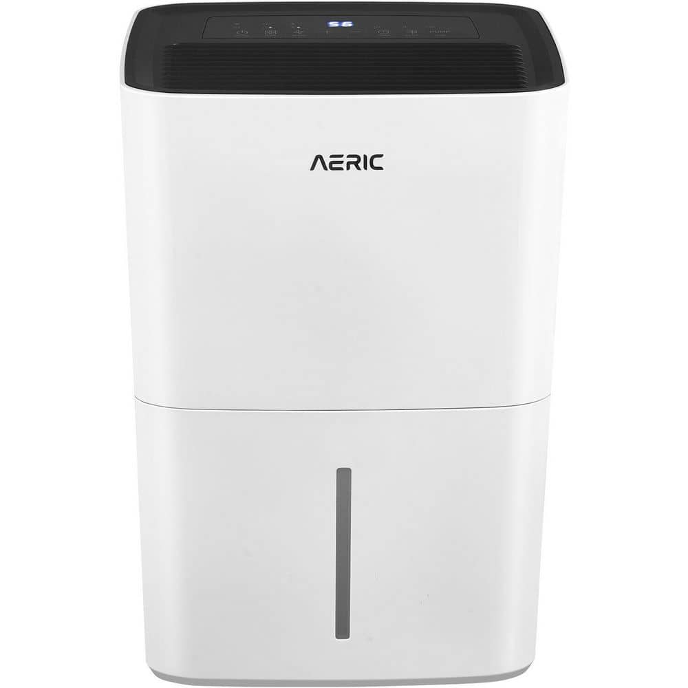 AERIC 50 Pt. 4,500 sq. ft. Portable Dehumidifier with Pump and Drain ...
