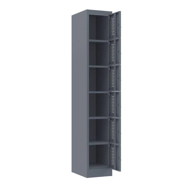 Damodpoy 6-Tier 71 in. H x 12 in. W x 17 in. L Steel Side Tool Storage ...