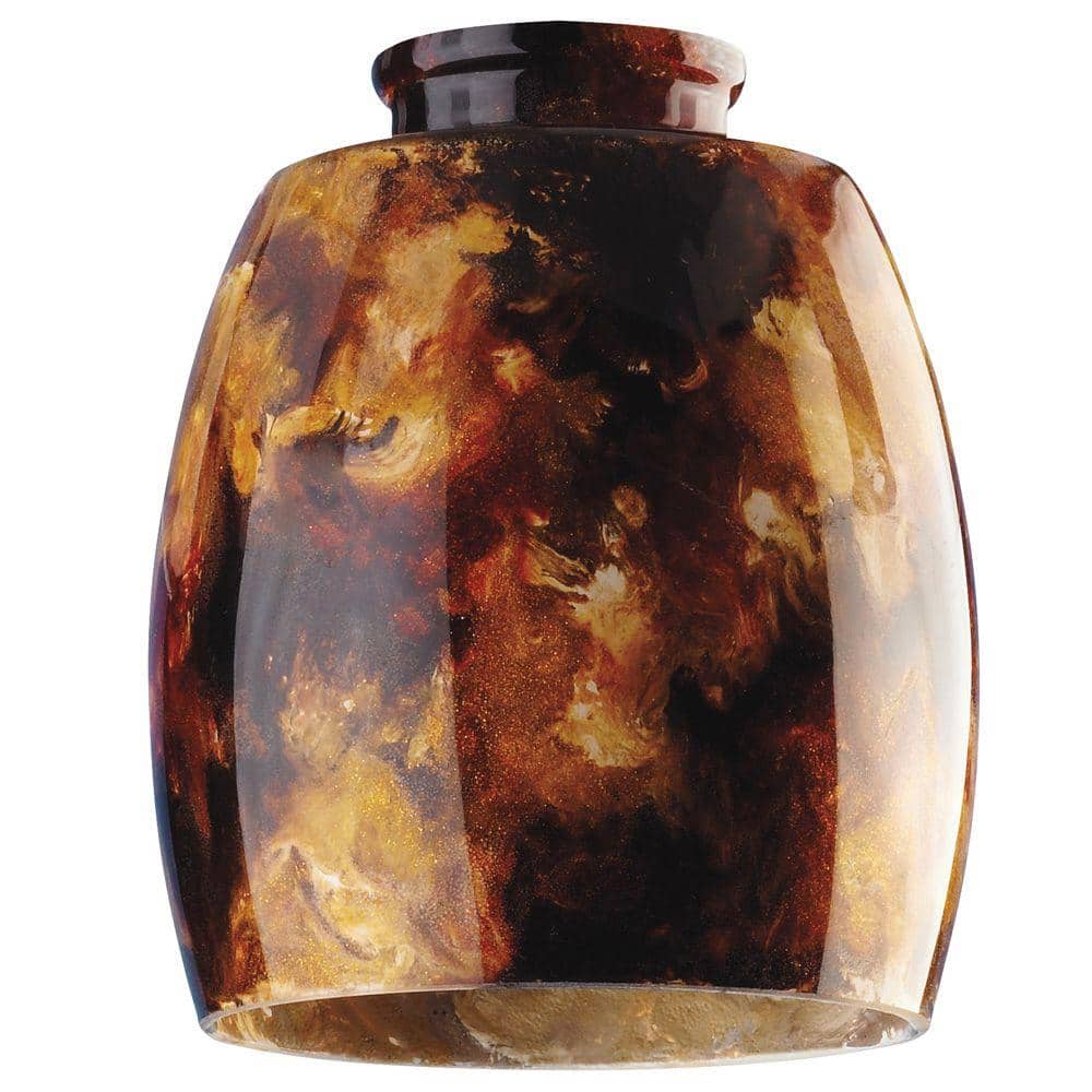 Westinghouse 5-3/8 in. Handblown Fire Pit Shade with 2-1/4 in. Fitter ...