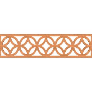 Ekena Millwork Cambridge Fretwork 0.25 in. D x 47 in. W x 12 in. L ...